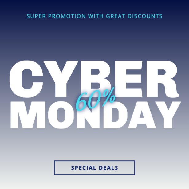 Create Great Ads for Cyber Monday