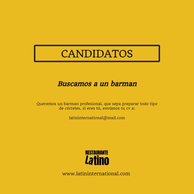 Crea diseños de se busca personal en un minuto