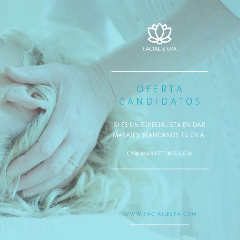 Crea diseños de se busca personal en un minuto