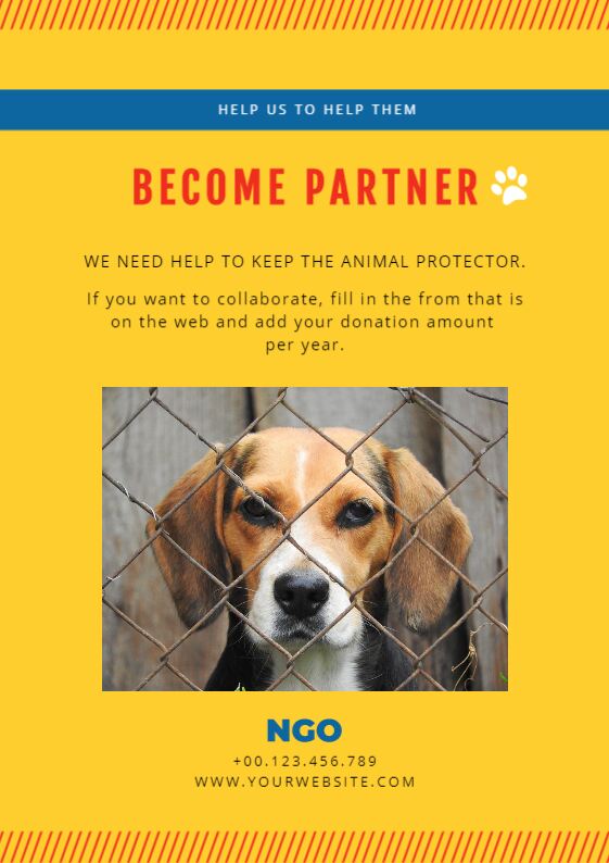 Free banners design for NGOs