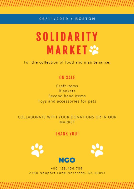 Free banners design for NGOs