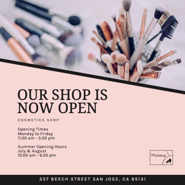 Opening hours templates online