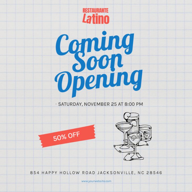 Customizable cash-only payment sign templates