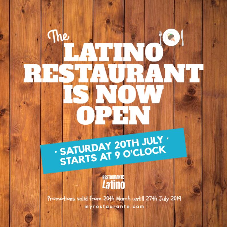 Online designs to promote the grand opening of a business