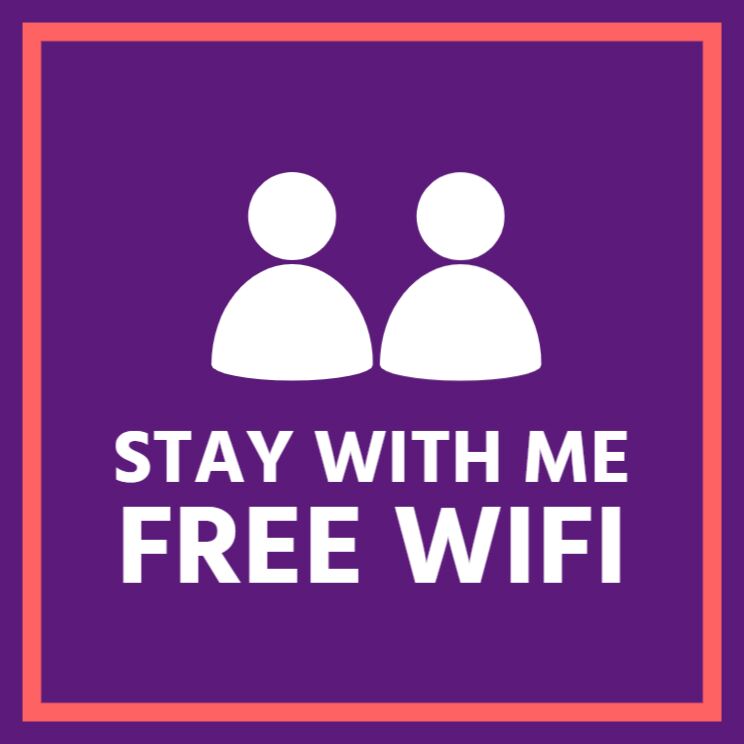 Free WiFi posters for printing
