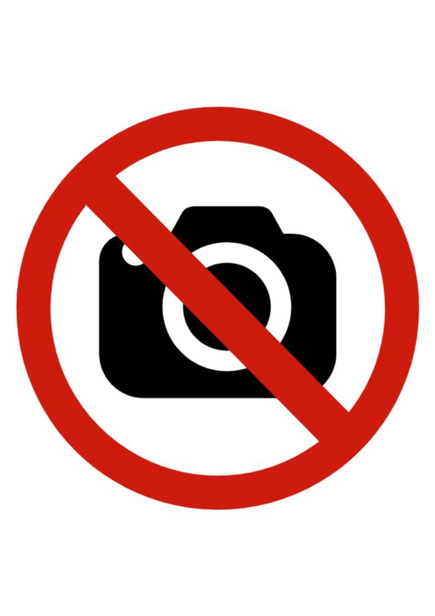 Prohibition and restriction signs to edit and print