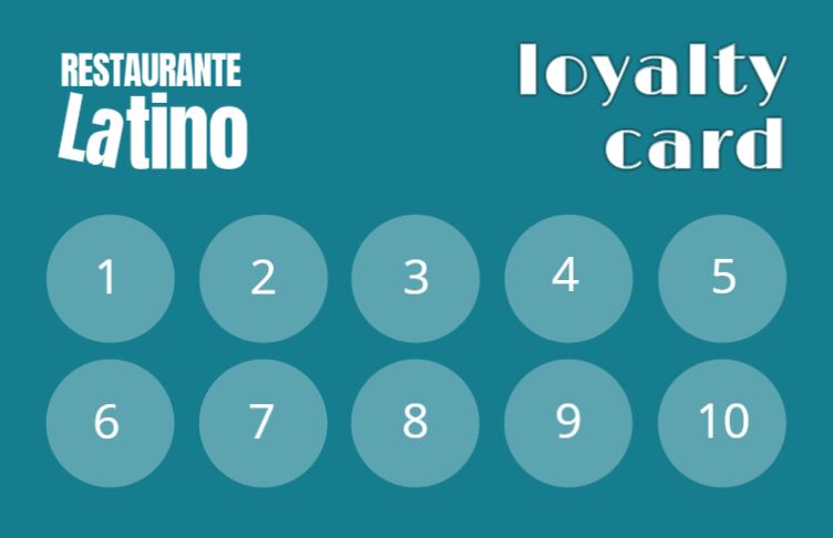 Create loyalty and gift cards for your business