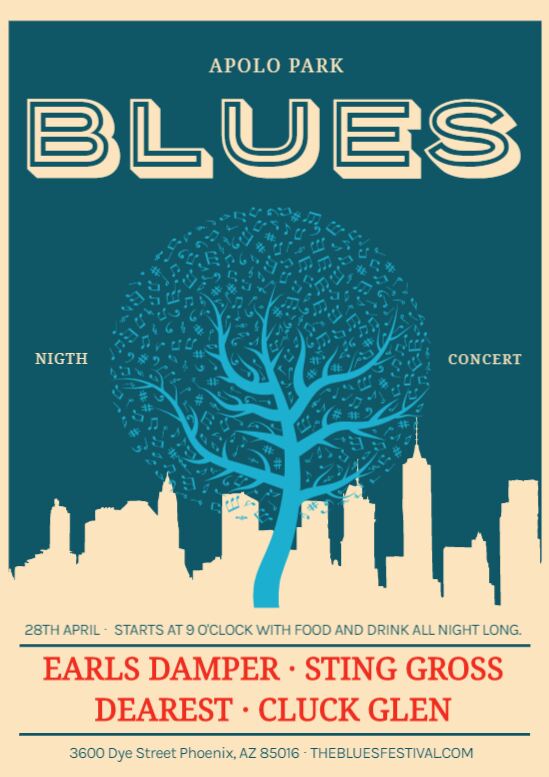 Music concert poster templates