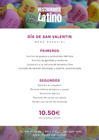 Ideas para restaurantes en San Valentín y cenas románticas