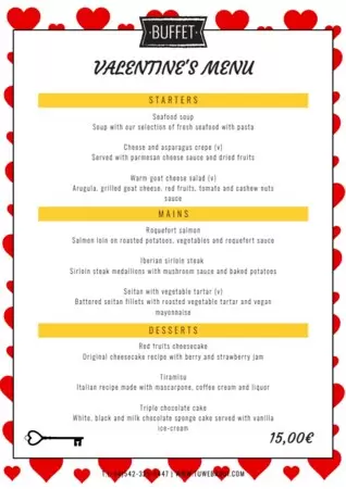 Crie menus de restaurantes online gratuitos