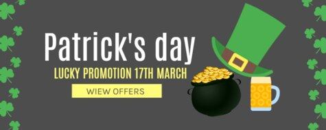 Saint Patrick's day promotions templates