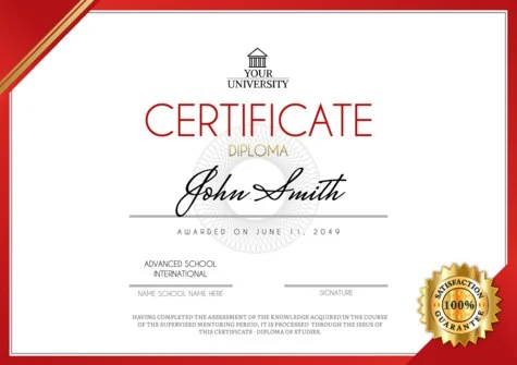 Free Diploma and Certificate Templates