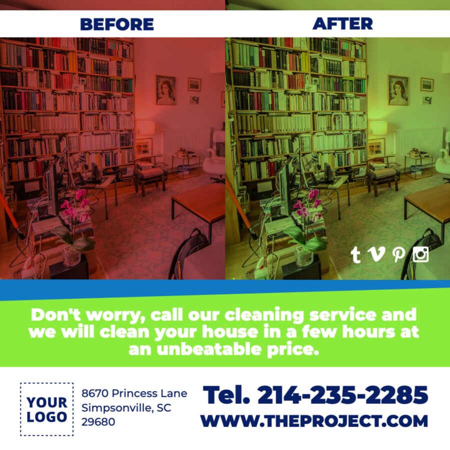 Designs for cleaning services