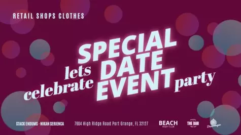 Live event templates for social networks