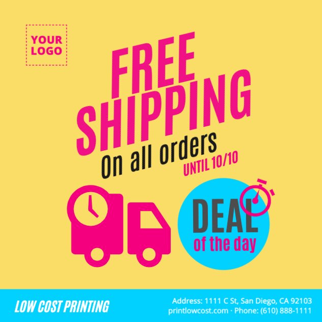 Print shop design templates