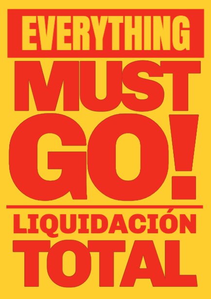 Closing and liquidation signs for your business