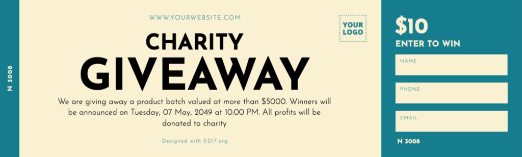 Modelos de bilhetes de rifa para impressão