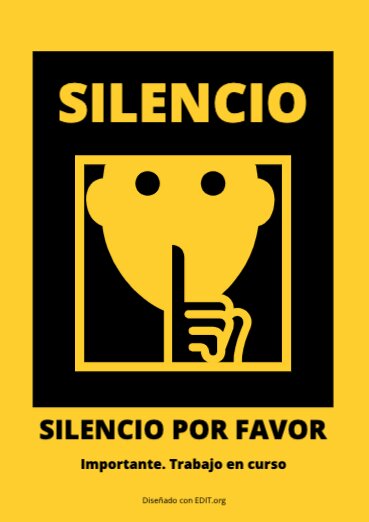 Carteles de silencio por favor para imprimir