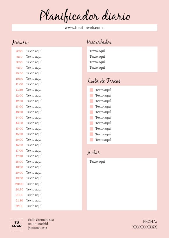 Plantillas de listas de verificación editables online (Checklists)