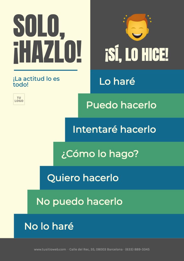 Plantillas motivacionales para alumnos y profesores
