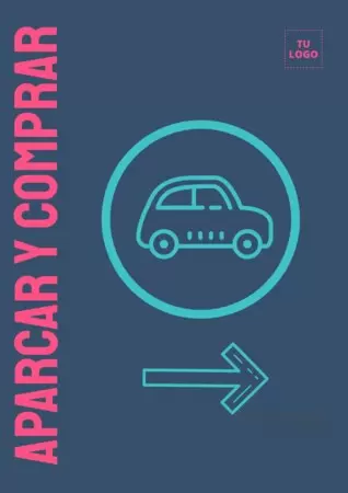 Plantillas de parking gratuito editables online