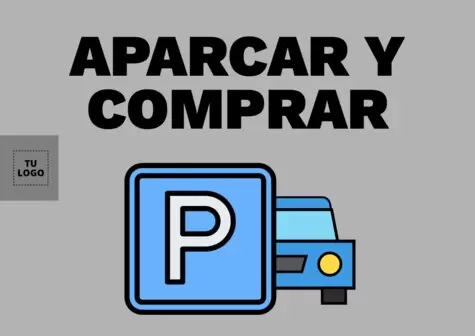 Plantillas de parking gratuito editables online