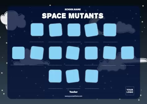 Customize free school class photo templates