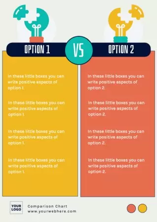 Modèles de tableaux comparatifs gratuits à personnaliser