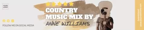 Free Soundcloud banner templates