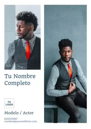 Diseña Tarjetas Composite para Modelos