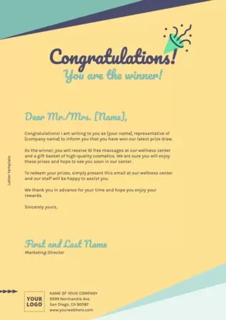 Free Printable Letter Templates