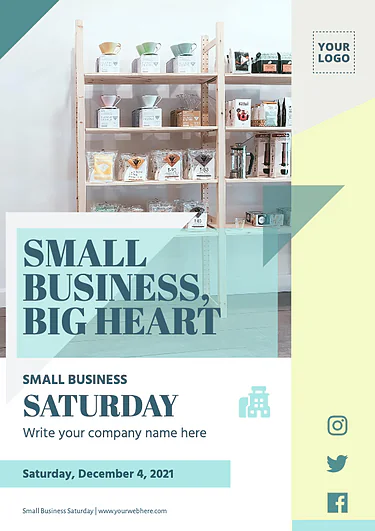 Small Business Saturday Flyer Templates