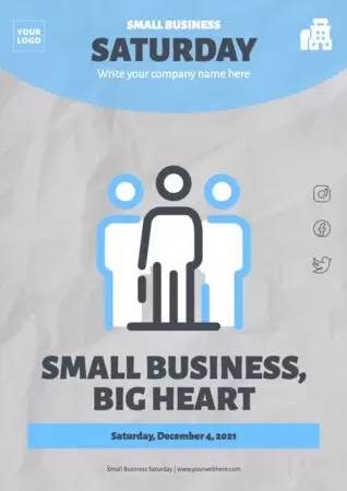 Small Business Saturday Flyer Templates