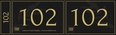 Modèles de billets modifiables en ligne