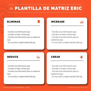 Plantillas de Matriz ERIC gratuitas