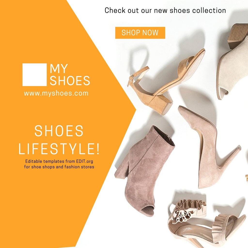 Marketing templates for fashion stores