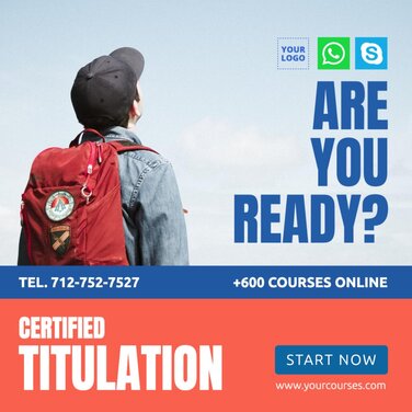 Online Classes Templates To Customize