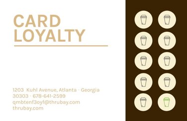 Create loyalty and gift cards for your business