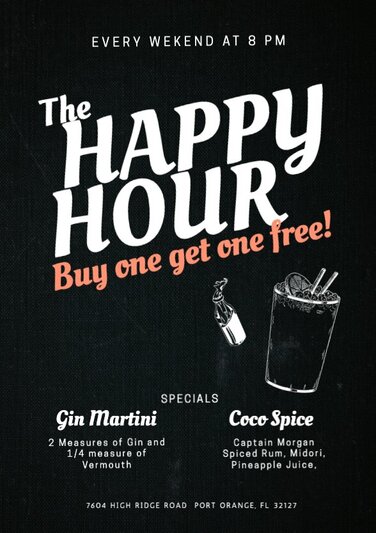 Free party flyer templates