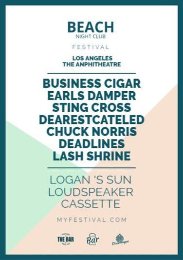 Music concert poster templates