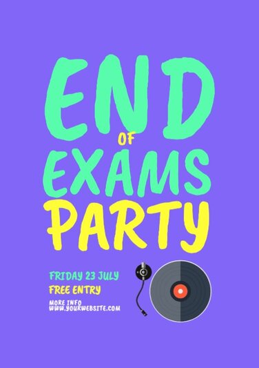 Free party poster templates