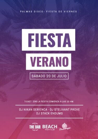 Crea flyers para discotecas gratis con plantillas editables