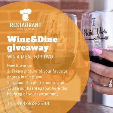 Modelos para sorteio editáveis online grátis