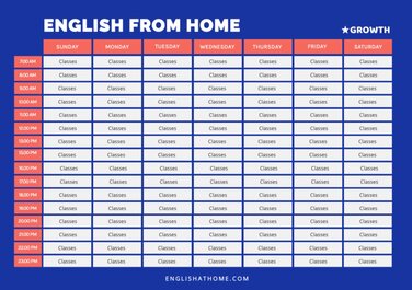 Designs for Language Classes and Courses Ads