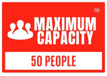 Affiches et modèles de capacité maximale