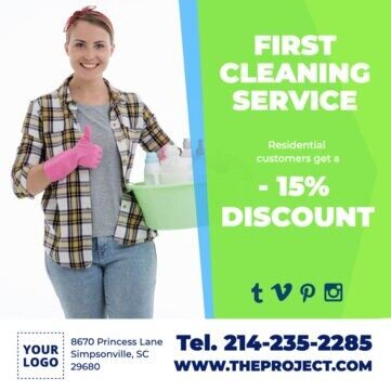 Designs for cleaning services