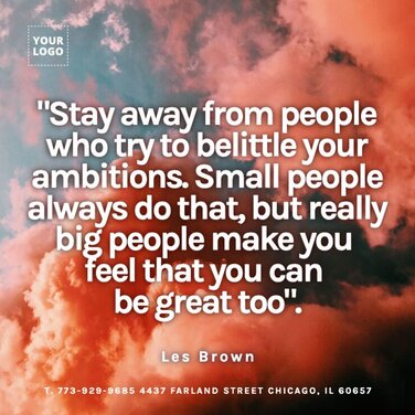 Motivational quotes to promote your business