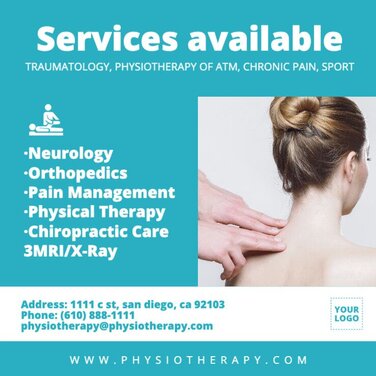 Editable templates for physical therapists