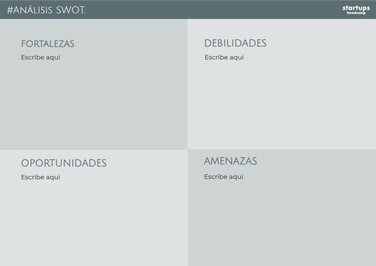Análisis FODA editable online y para imprimir