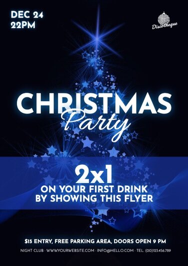 Free party poster templates